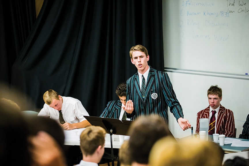 - Debating Brisbane Boys' College