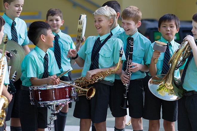 - Junior Percussion Brisbane Boys' College